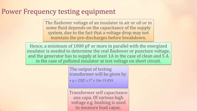 Design, planning and layout of high voltage lab | PPTX | Physics | Science
