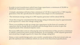 Design, planning and layout of high voltage lab | PPTX