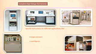 Design, planning and layout of high voltage lab | PPTX