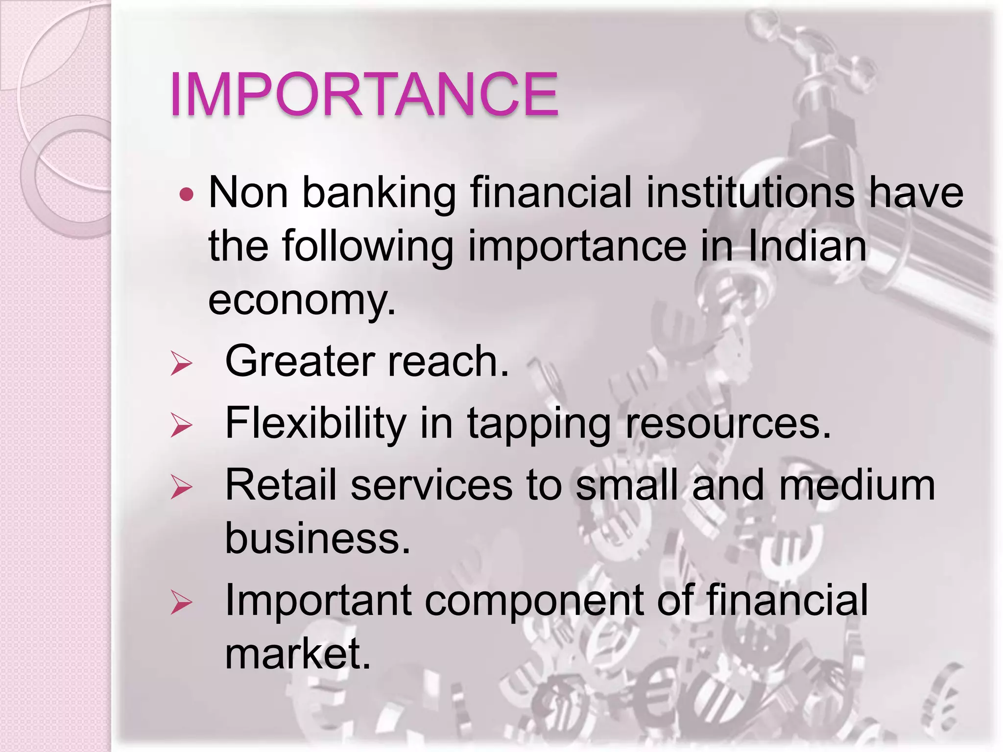 non banking financial institution | PPTX