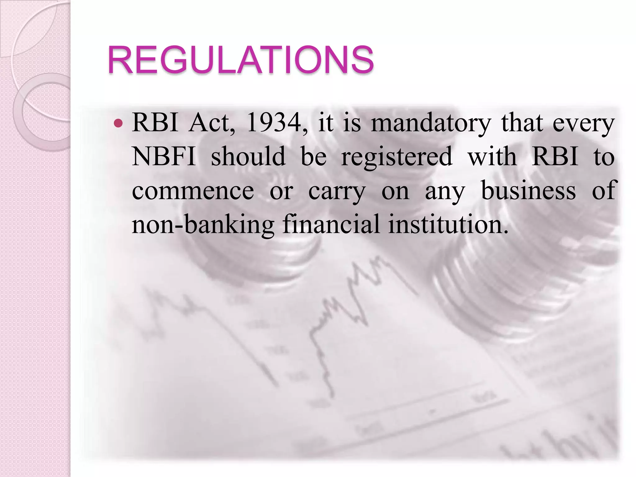 non banking financial institution | PPTX