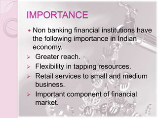 non banking financial institution | PPTX
