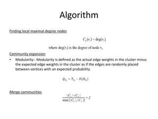 Recomendation system: Community Detection Based Recomendation System using Hypergraphs | PPT ...