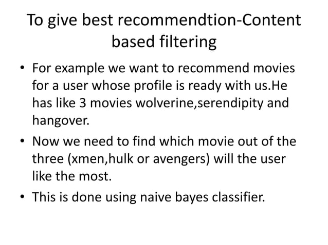 Recomendation System Community Detection Based Recomendation System Using Hypergraphs Ppt