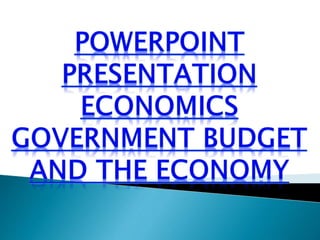 ppt on government budget | PPTX