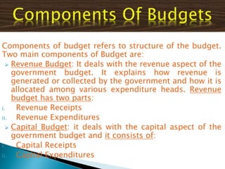 ppt on government budget | PPTX