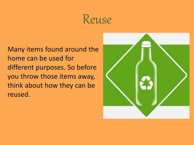 the three R's of the environment.. | PPTX | Environment | Science