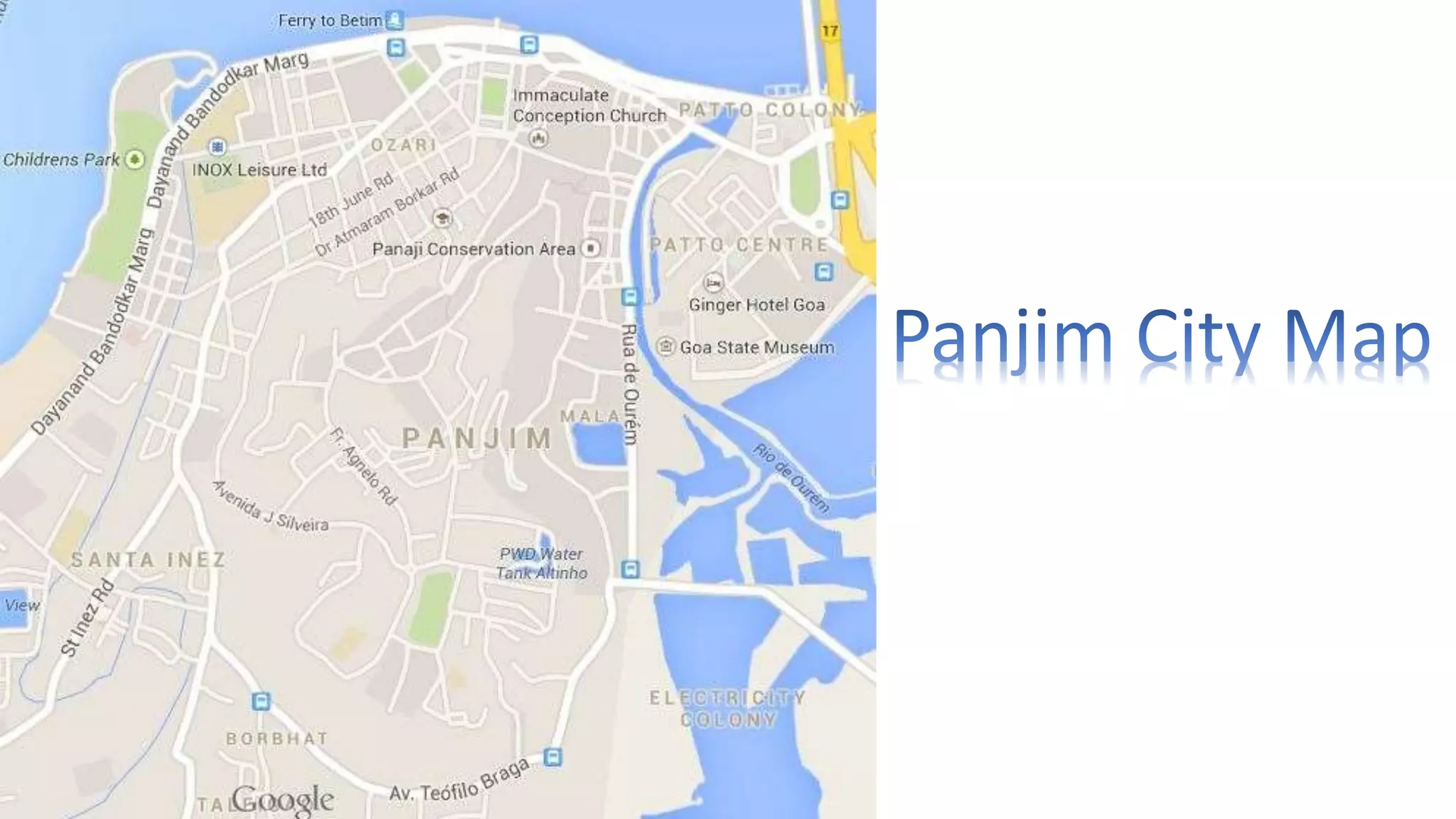 Urban design Case study GOA PANJIM | PPTX