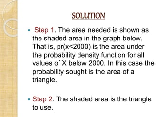 TRIANGULAR DISTRIBUTIONS | PPTX