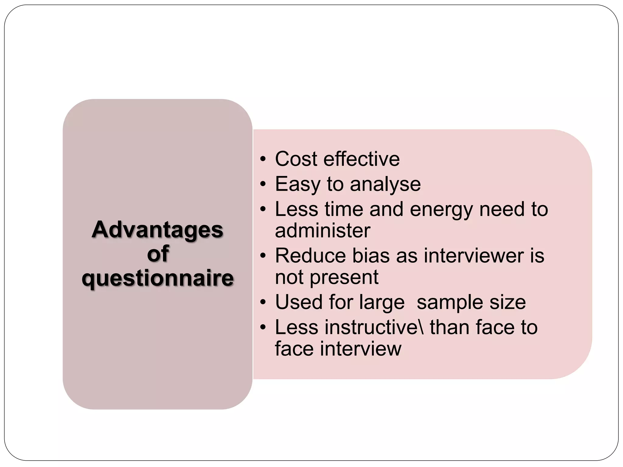Schedule and Questionnaire Difference between Schedule and ...