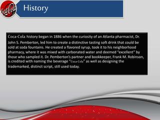 Presentation on/about Coca-ColaCompany | PPTX