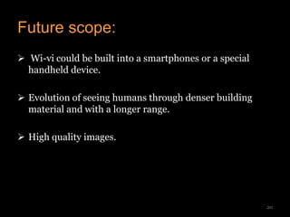 Wi-Vi technology | PPTX