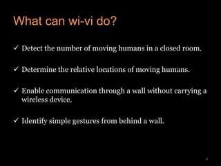Wi-Vi technology | PPTX