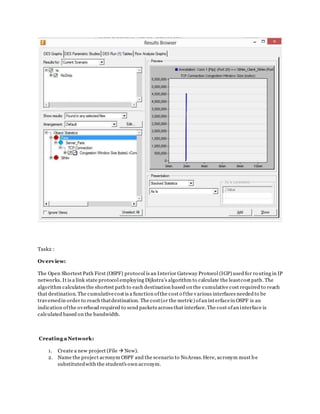 opnet lab report | DOCX