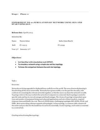 opnet lab report | DOCX