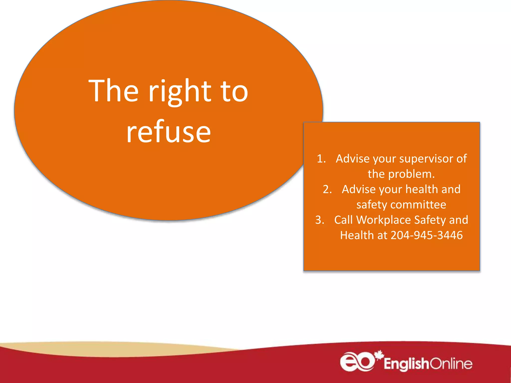 Employee health and safety rights in Manitoba | PPT