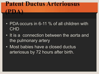 Approach to patient with congenital heart disease | PPTX