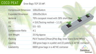 Coir Pith Export from India | PPT