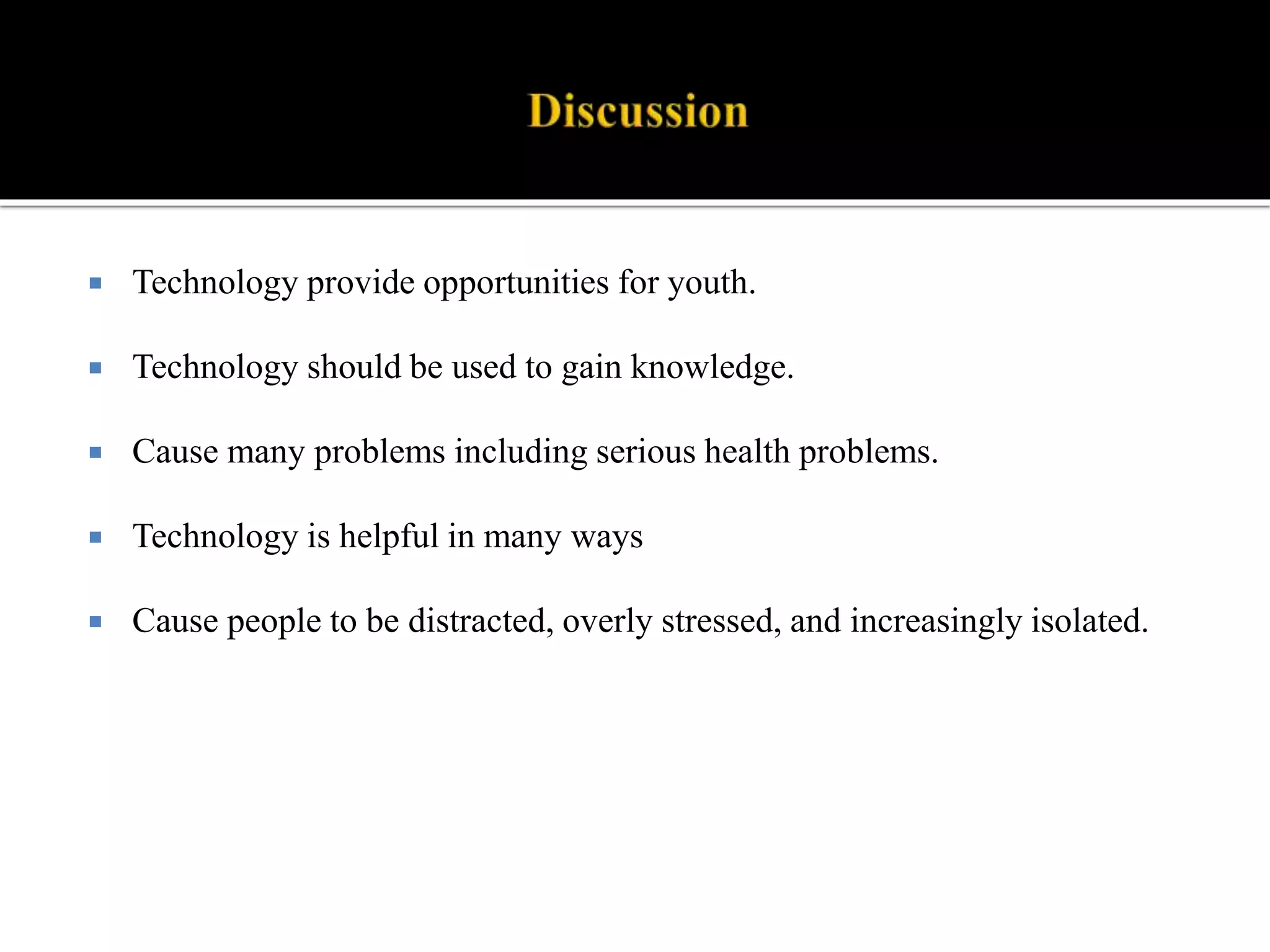 Effects of TECHNOLOGY | PPTX