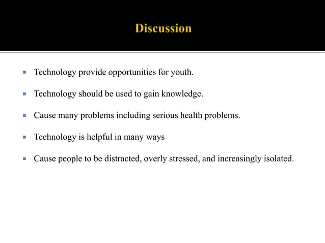 Effects of TECHNOLOGY | PPTX | Medical Health