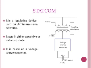 NEW STATCOM CONTROL SCHEME FOR POWER QUALITY IMPROVEMENT IN WIND FARM. | PPT