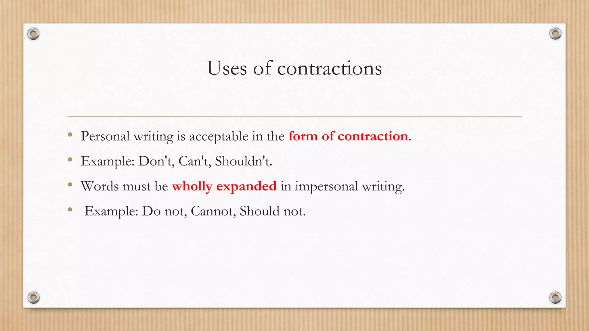 Final presentation - Personal and Impersonal Language Style | PPT