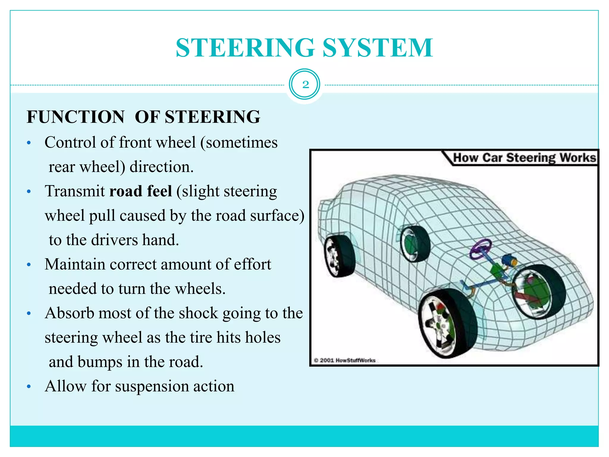 All-Wheeled Steering System | PPTX