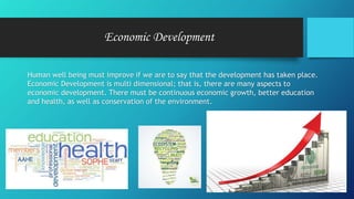 Economics: Economic Development | PPTX