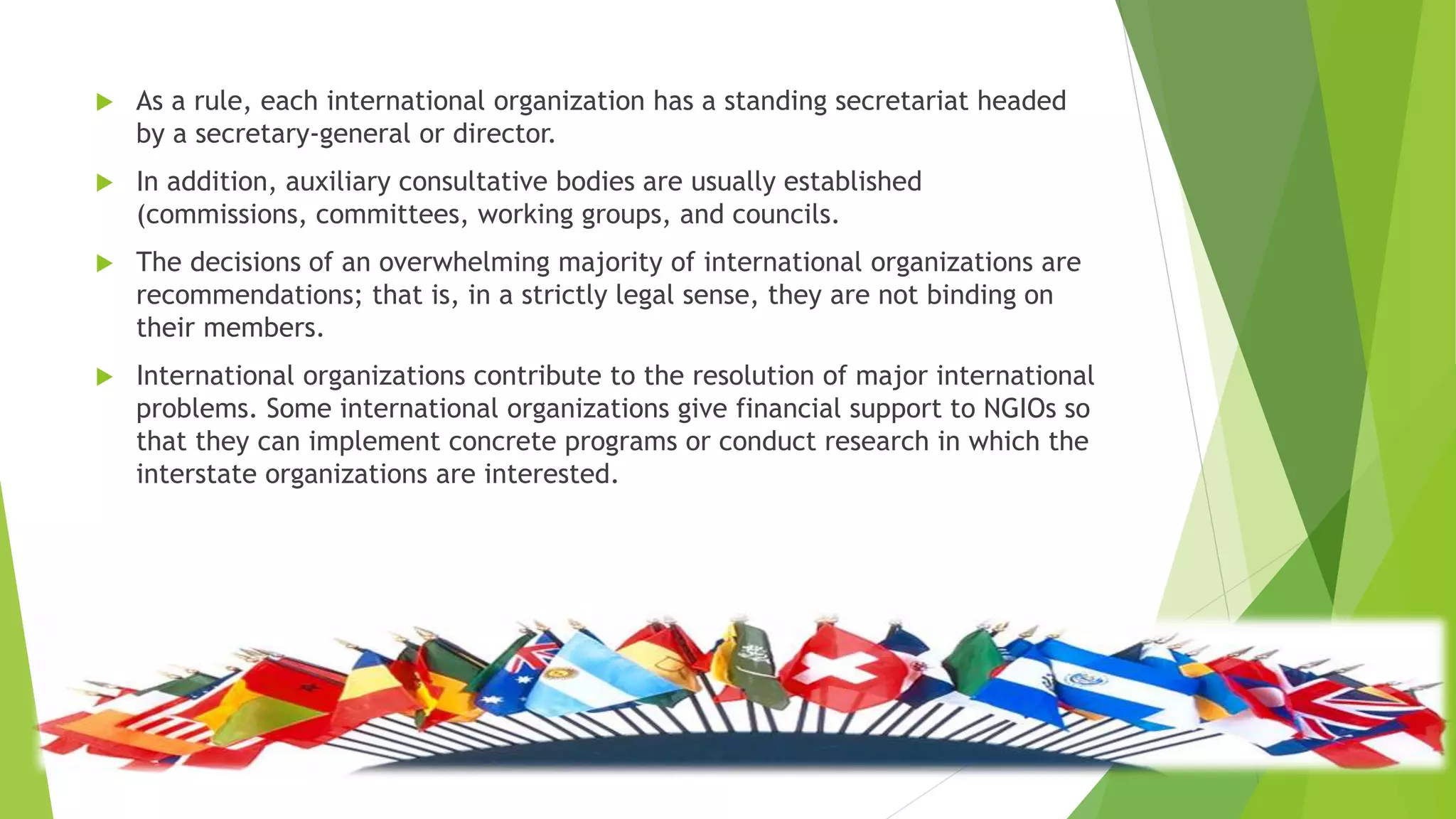 International organization | PPTX