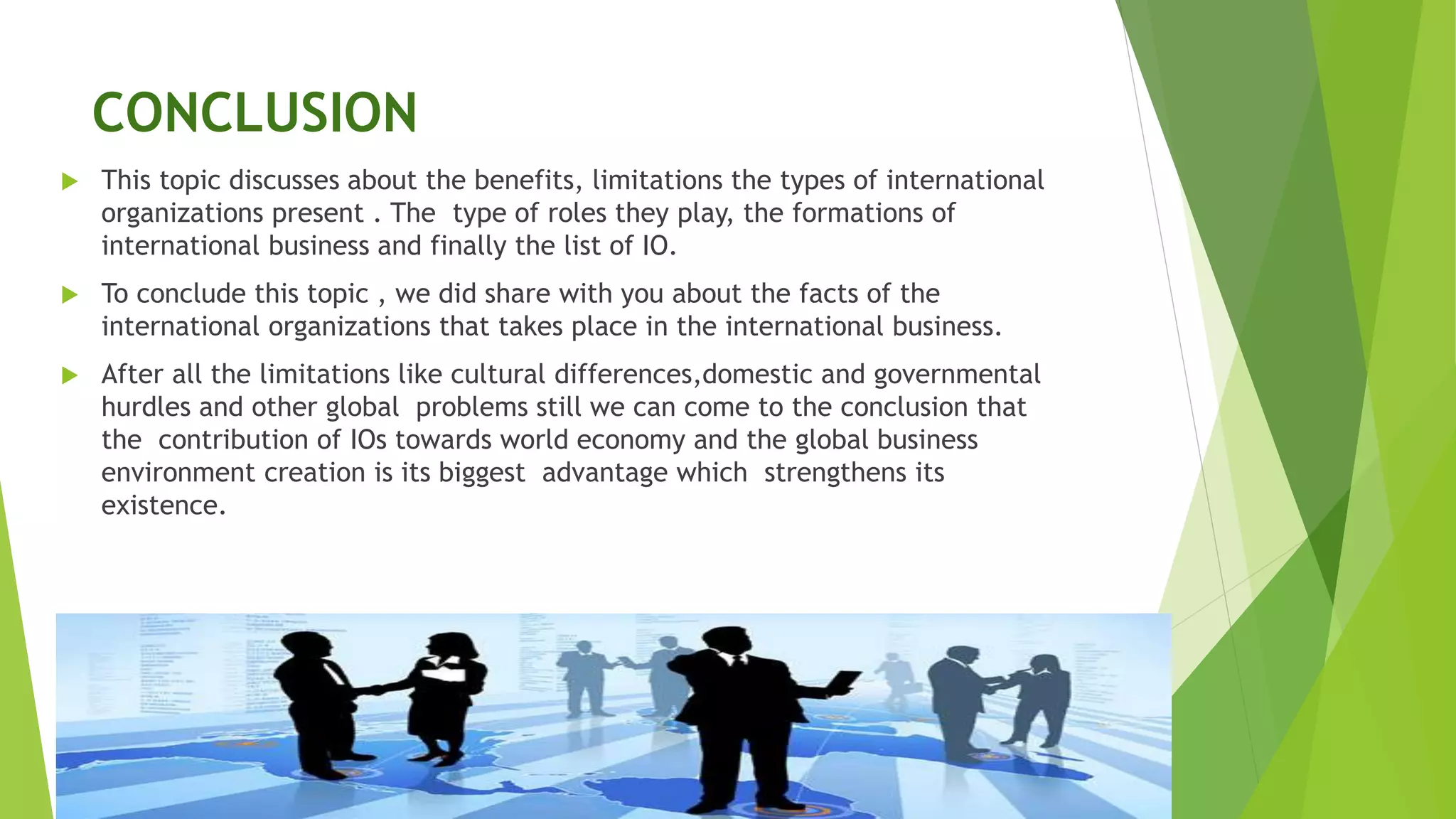 International organization | PPTX