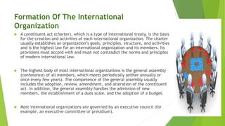 International organization | PPTX
