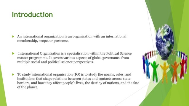 International organization | PPTX