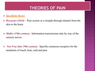 Pain pathways | PPTX