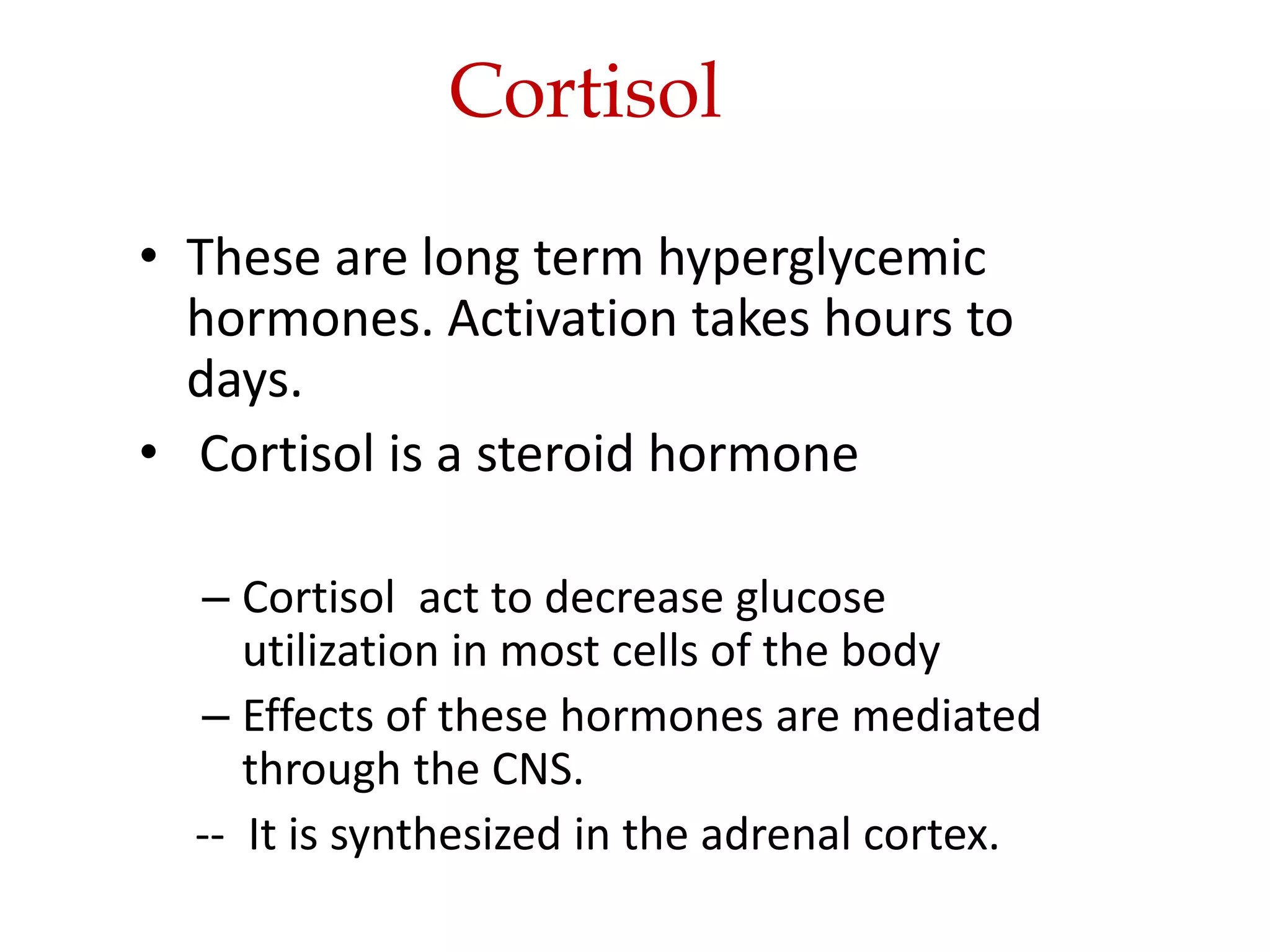 Regulation of blood glucose | PPTX