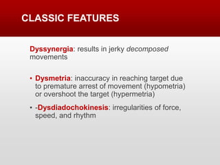 Ataxia Dysmetria