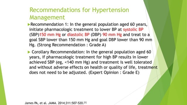 Hypertension Guidelines JNC 8 | PPTX | Heart and Cardiovascular ...