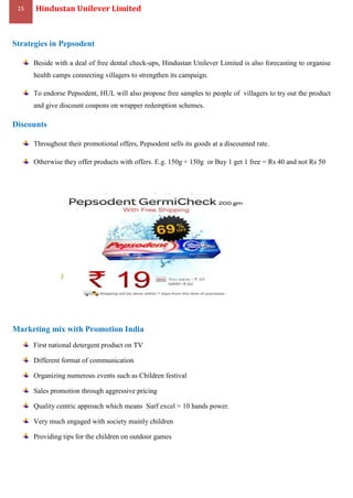 HUL DISTRIBUTION AND PROMOTION MIX | PDF