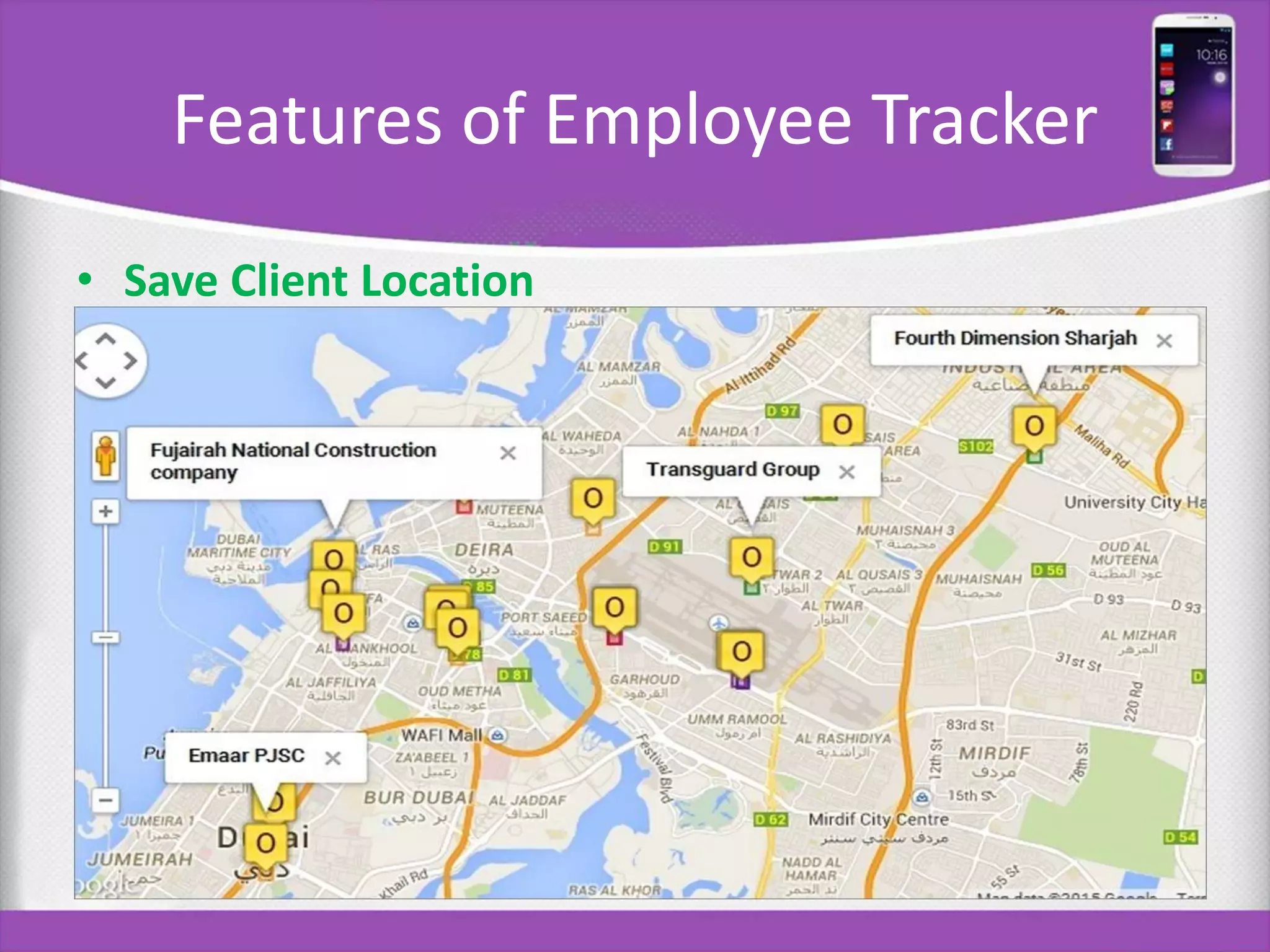 Employee Location Tracker | PPTX