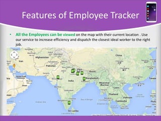 Employee Location Tracker | PPTX