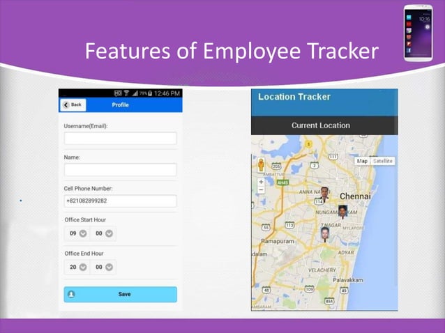Employee Location Tracker | PPTX