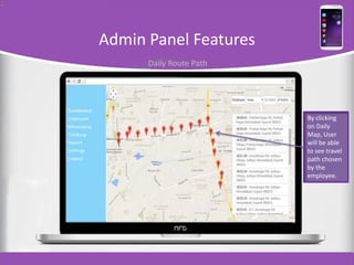 Employee Location Tracker | PPTX