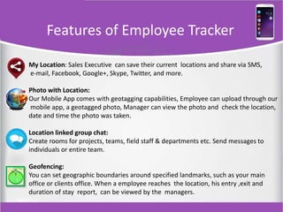 Employee Location Tracker | PPTX