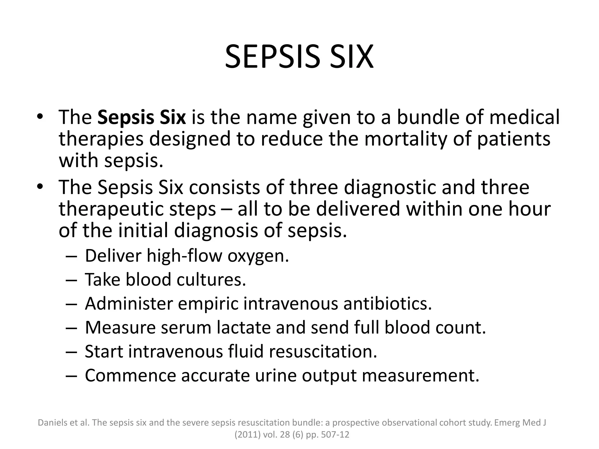 SURVIVING SEPSIS CAMPAIGN- 2012 to 2016 | PPTX | First Aid | Injuries