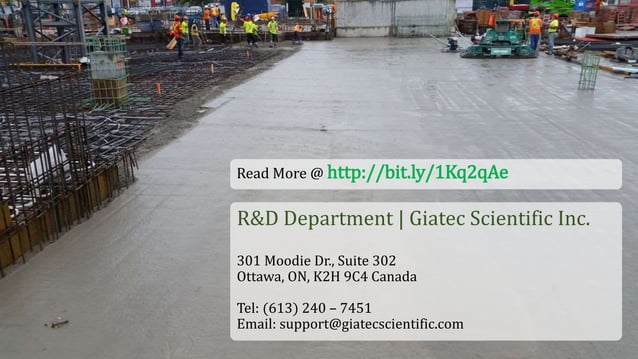 Concrete Maturity | Estimating the Real-Time Concrete Strength | PPTX ...