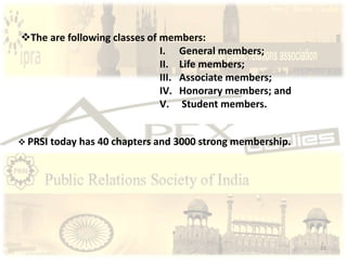 Apex Bodies of Public Relations(in india and Internationally) | PPTX