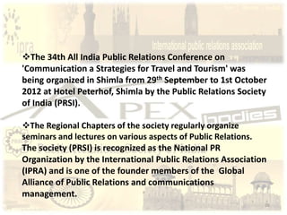 Apex Bodies of Public Relations(in india and Internationally) | PPTX