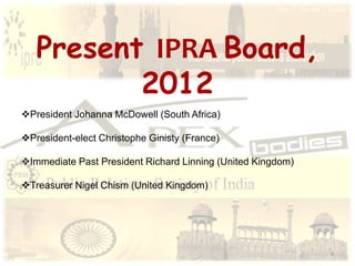 Apex Bodies of Public Relations(in india and Internationally) | PPTX