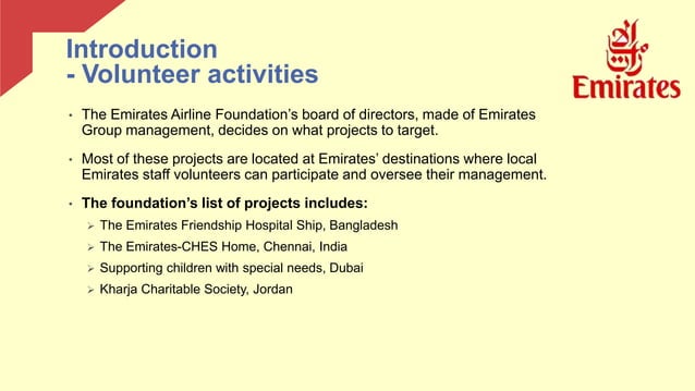 Emirates Strategy Analysis | PPTX