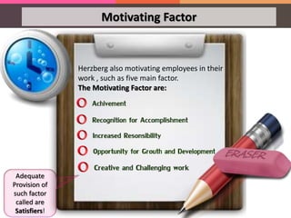 Motivation & Motivational factor | PPTX