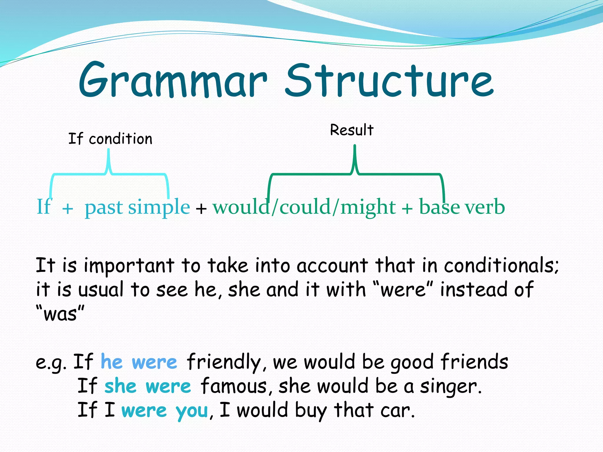 Second conditional | PPTX